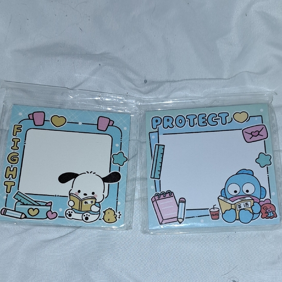 Other | Cute Cartoon Sticky Notes Set Bundle Only | Poshmark